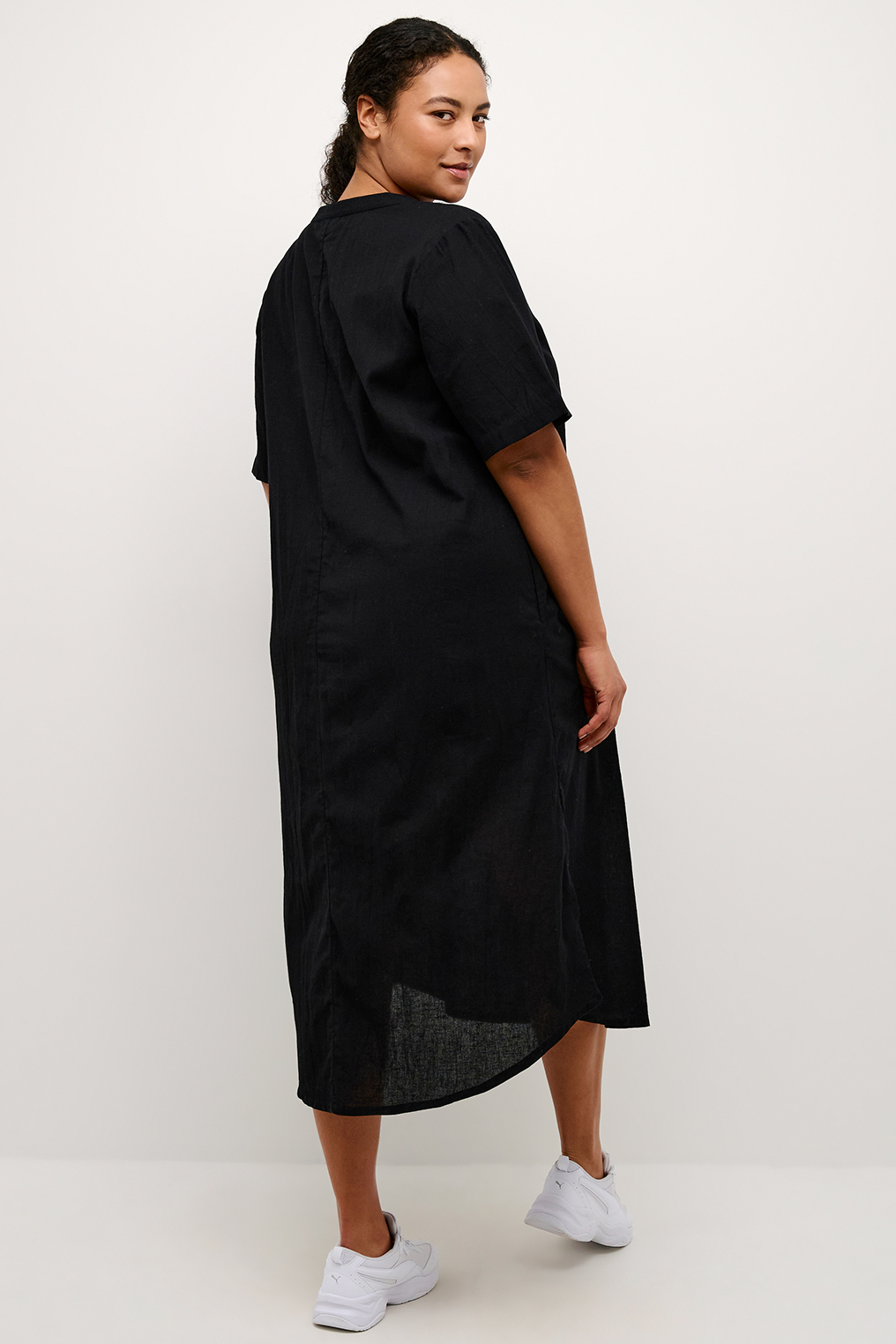 Kaffe Curve jurk Mayi kaftan look | Bagoes.nl
